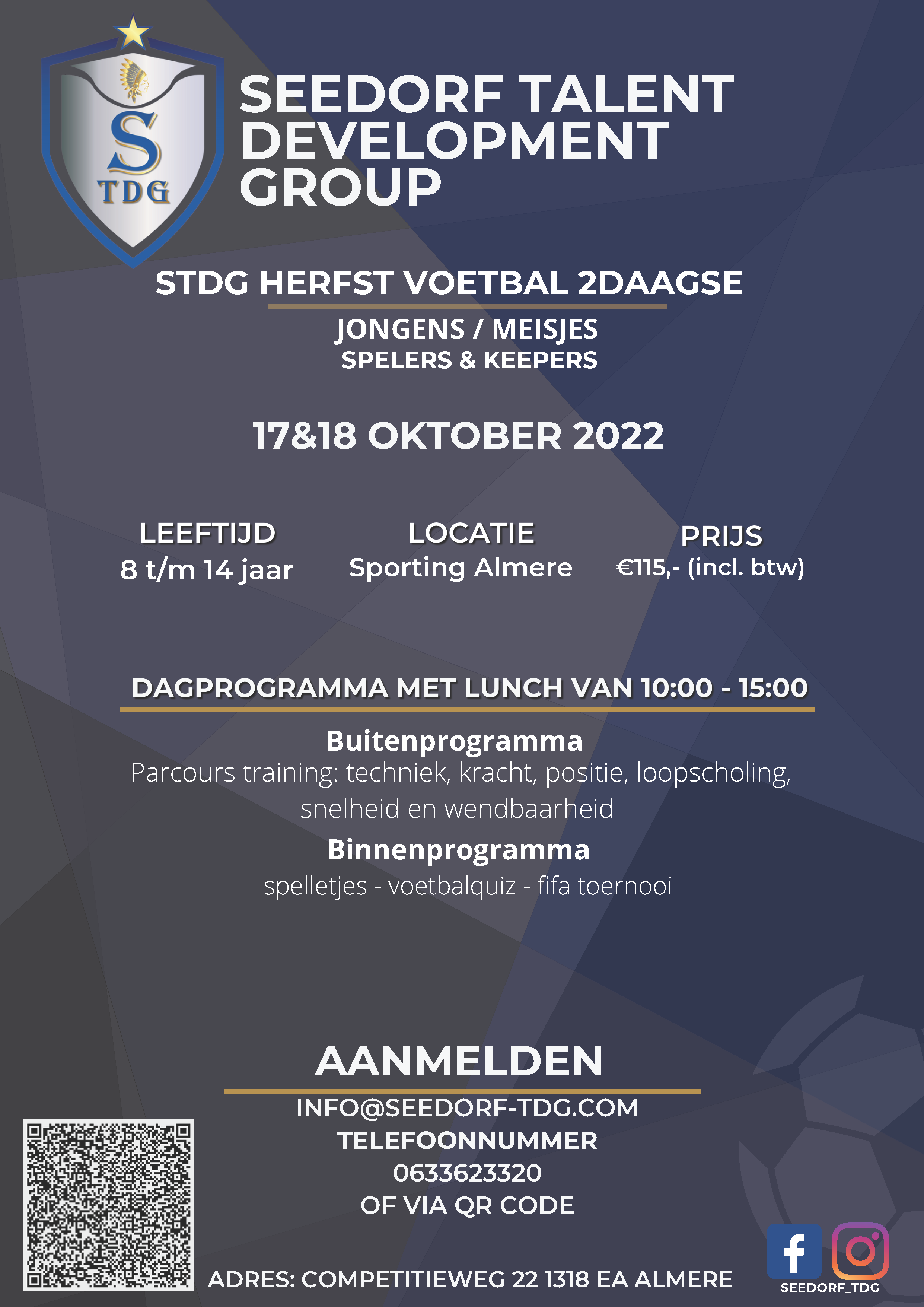 STDG Herfst voetbal 2-daagse | Sporting Almere